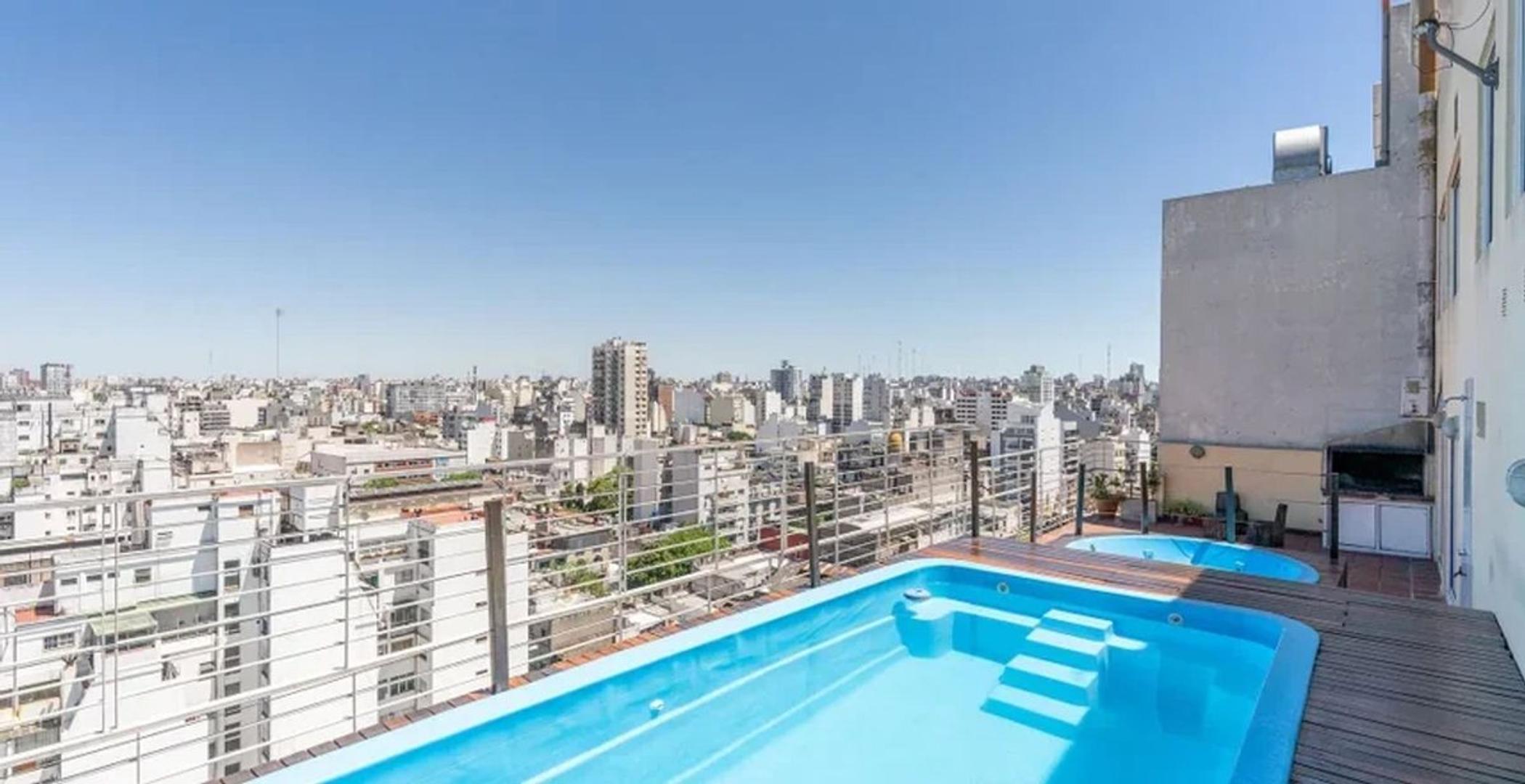 Alquiler Departamento monoambiente 11 años, Frente, 32m2, Lima 1100 ...