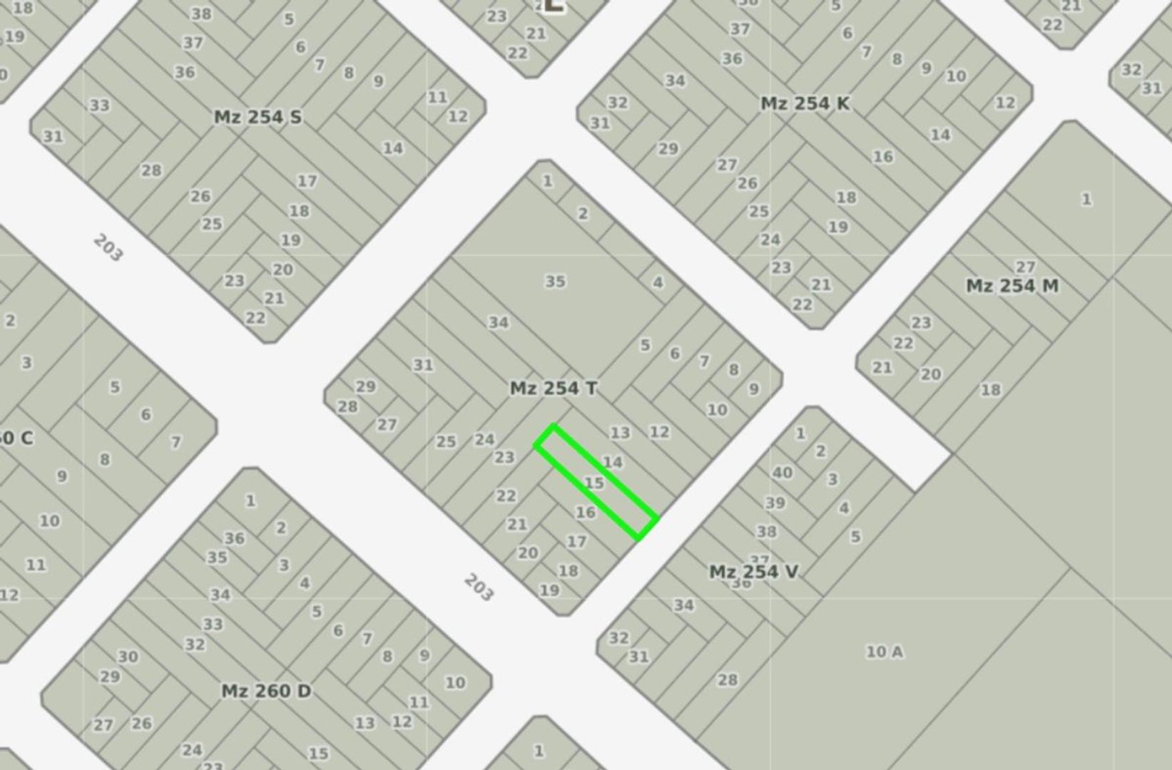 Terreno Venta, 500m2, 49 Entre 202 Y 203, Lisandro Olmos Etcheverry ...