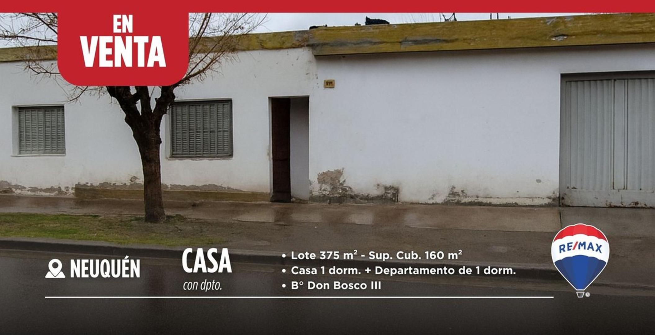 Venta Casa 46 años 1 dormitorio, 160m2, 1 cochera, Remigio Bosch 1000 ...