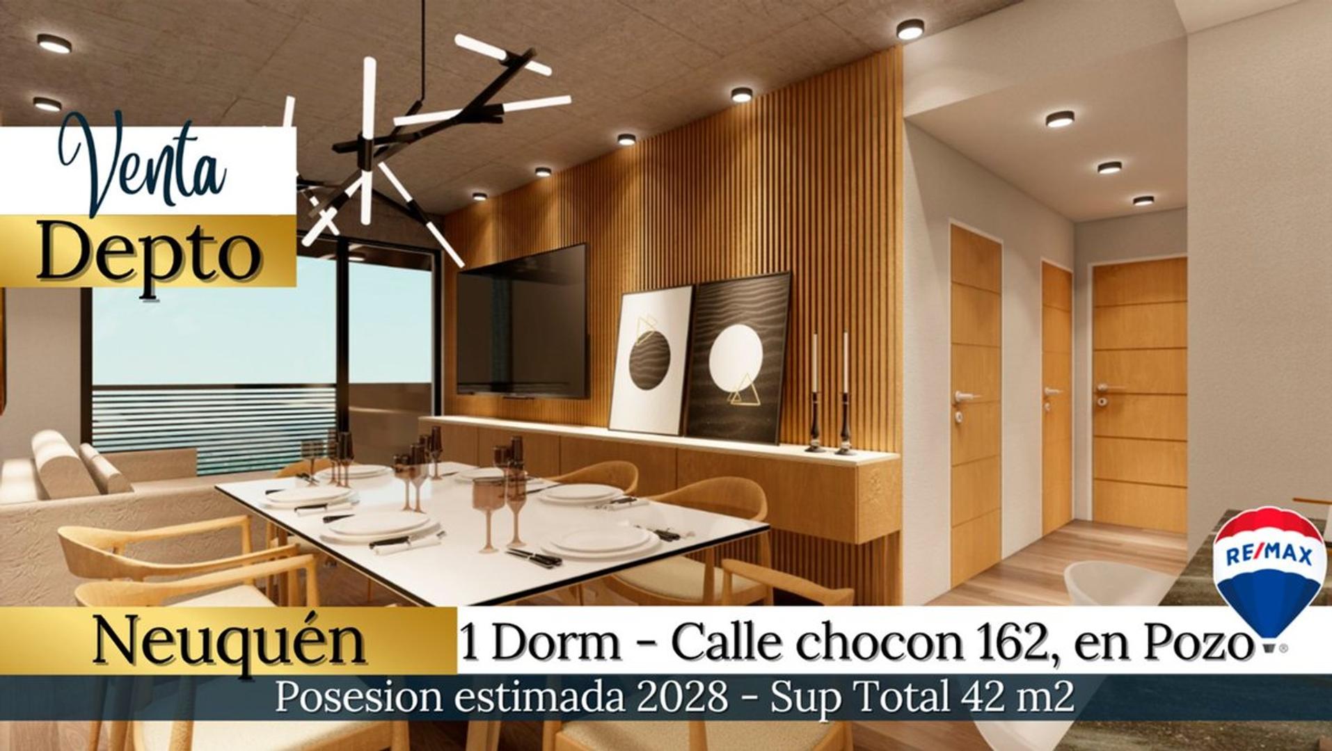 Departamento Venta 3 ambientes 1 año, 42m2, El Chocón 100, Neuquen ...