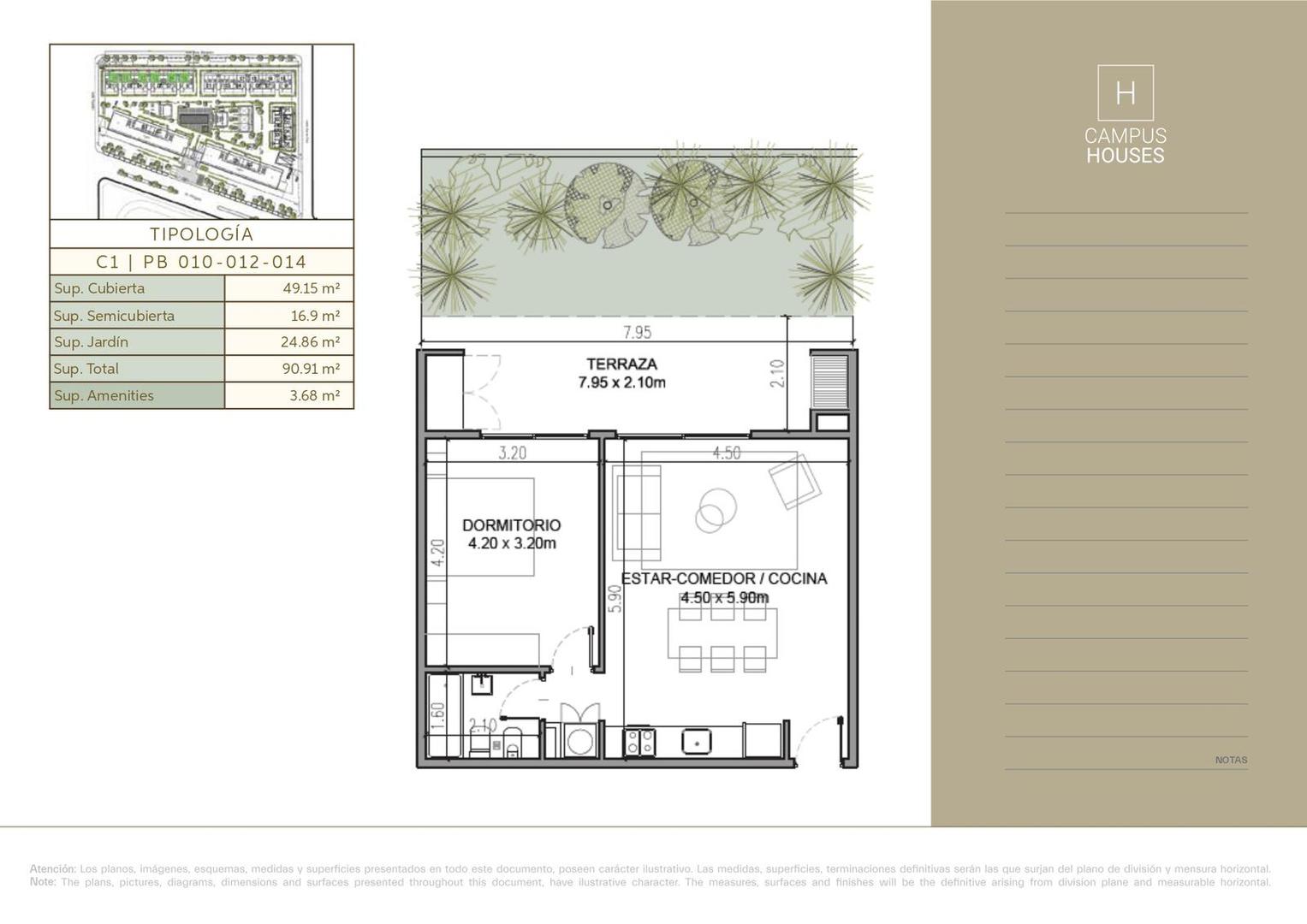 Departamento Venta 2 ambientes a estrenar, 49m2, 1 cochera, Uruguay ...