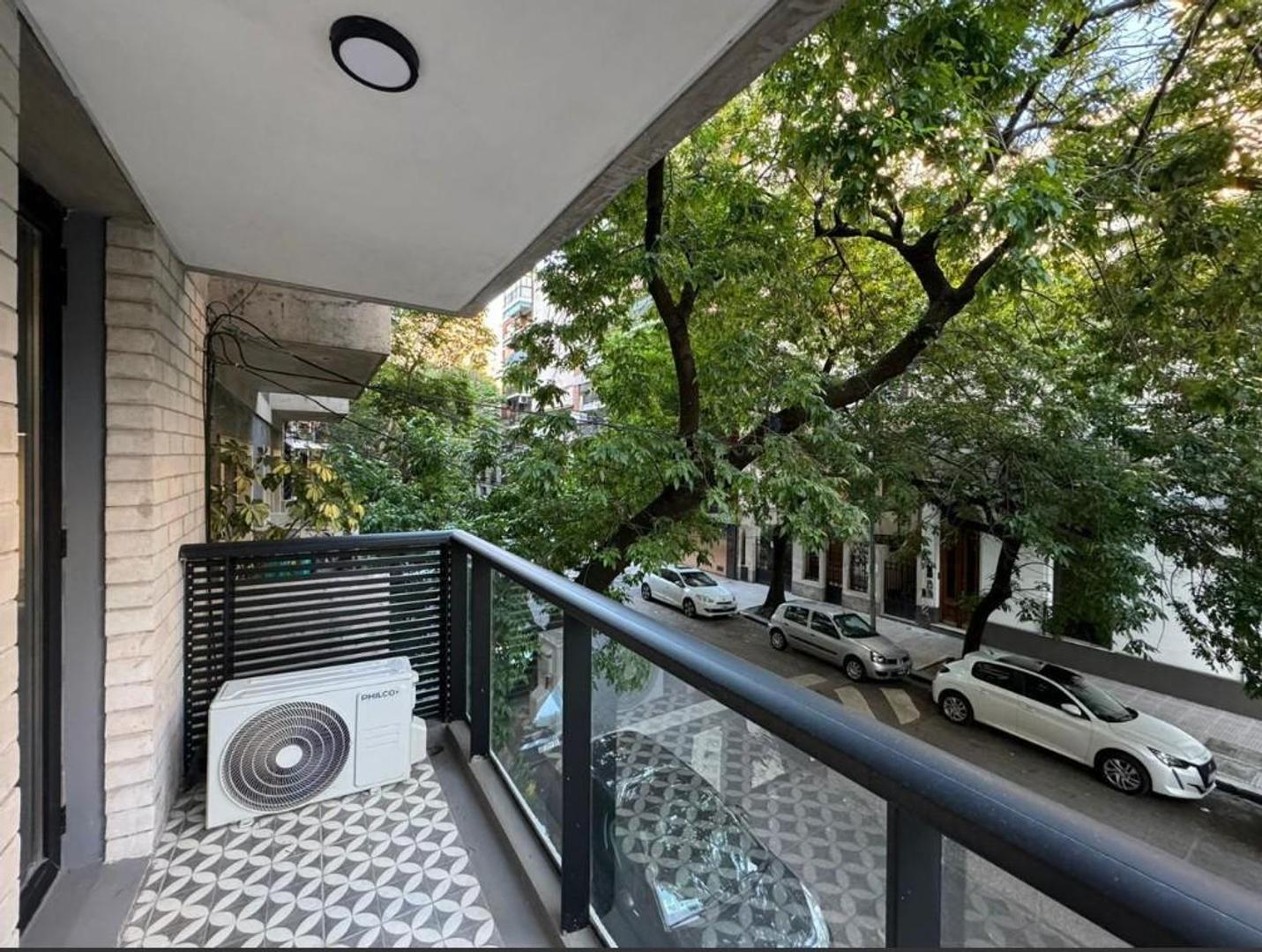 Departamento Temporal monoambiente 2 años, con balcón, Frente, Cespedes ...