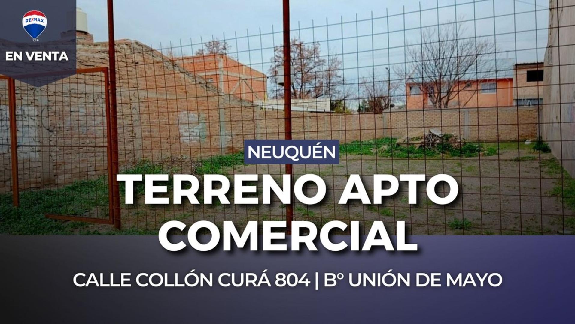 Terreno Venta, 290m2, Collon Cura 800, Neuquen, Confluencia | Argenprop