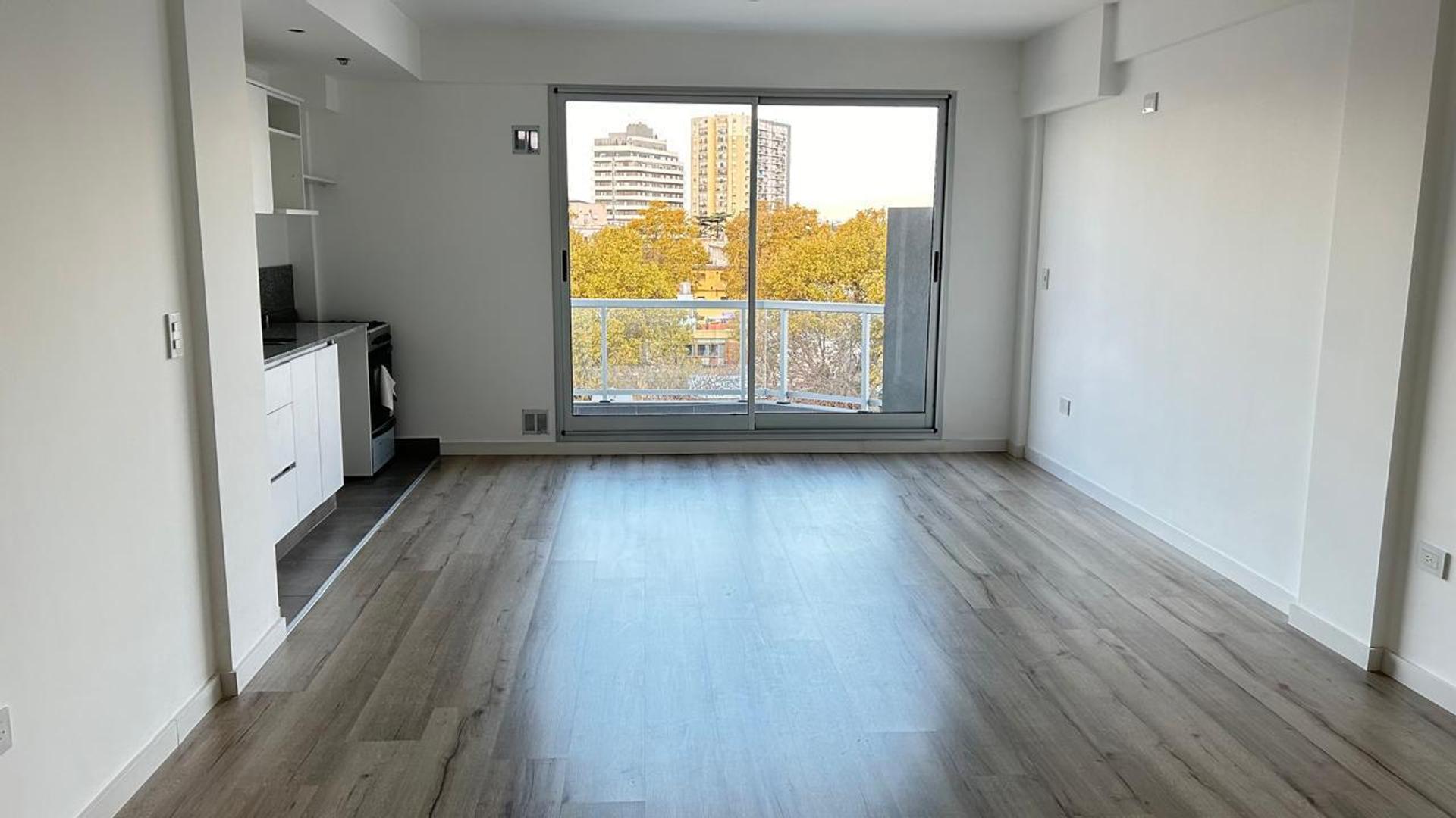 Alquiler Departamento 1 año monoambiente, 39m2, con balcón, Behring ...