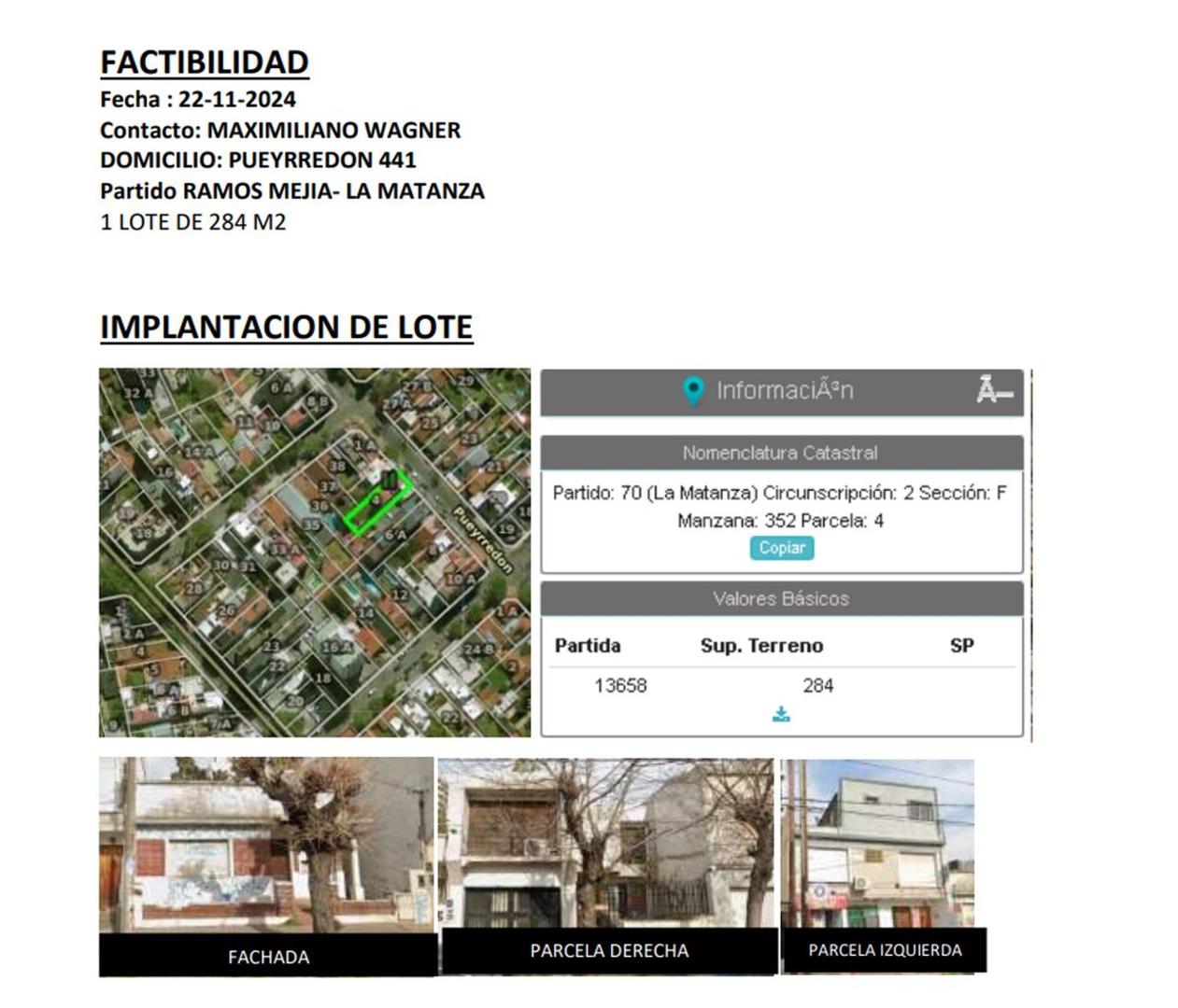 Venta Terreno, 284m2, Pueyrredón 400, Ramos Mejia, La Matanza | Argenprop