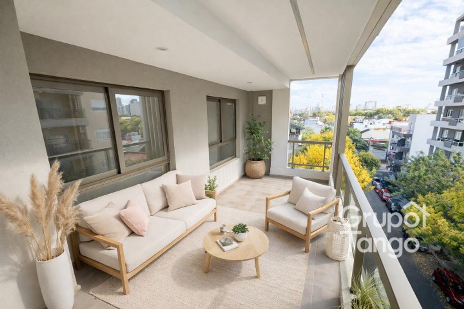 Venta Departamento a estrenar 2 dormitorios, 53m2, 1 cochera, Araujo ...