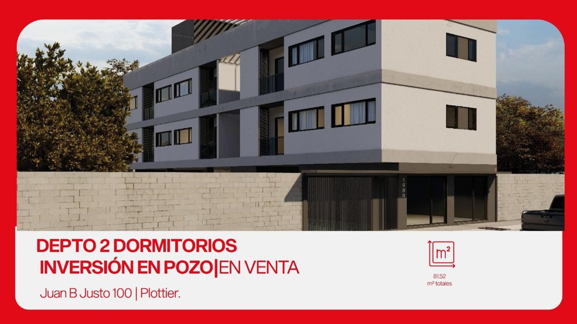 Departamento Venta 3 ambientes 1 año, 1 cochera, 82m2, Juan B Justo ...